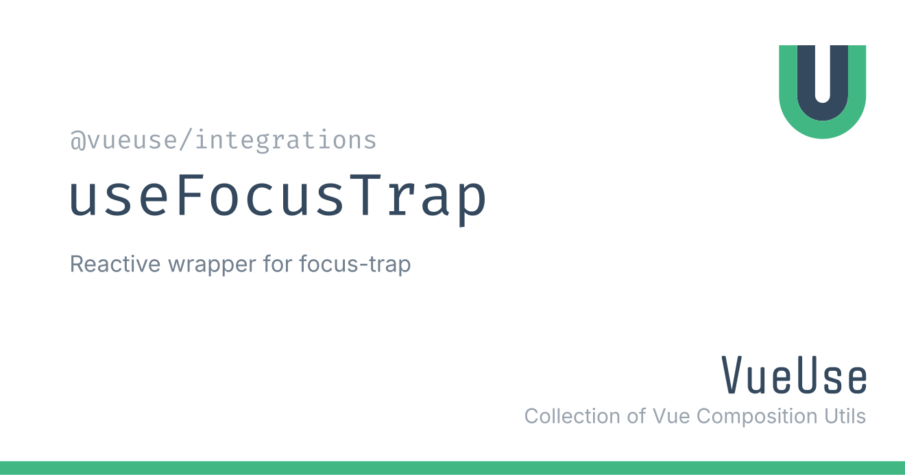 useFocusTrap | VueUse